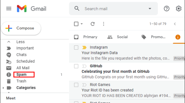 How to Access and Delete Spam Emails on Gmail • About Device