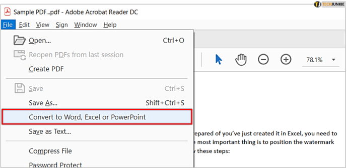 How To Copy A Table From A PDF Document To A Word Document About Device