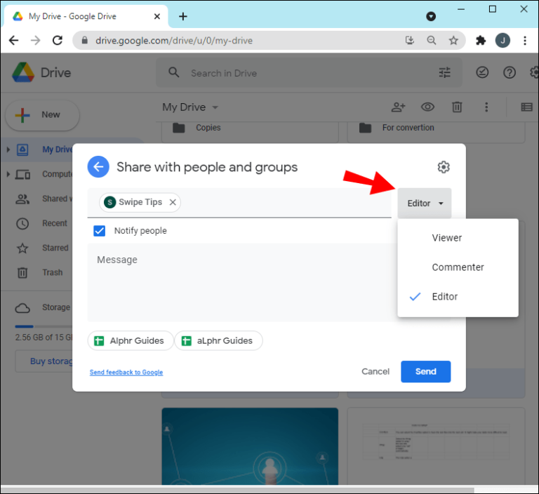 How To Share Files From Google Drive About Device