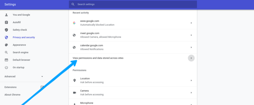 How To Add Trusted Sites To Google Chrome About Device