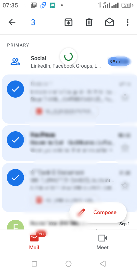 How To Select Multiple Emails On Gmail About Device