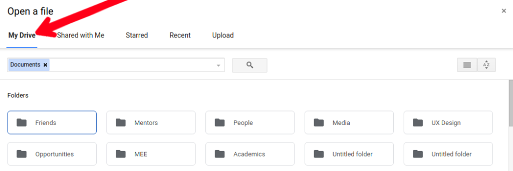How To Open A DOCX File With Google Docs About Device